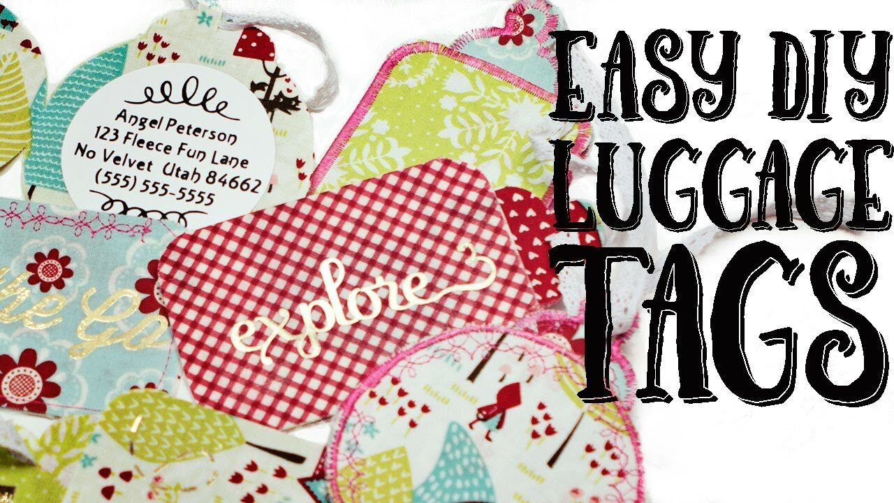 How to Make Cute Luggage Tags? 4 DIY Tips - Mapp International